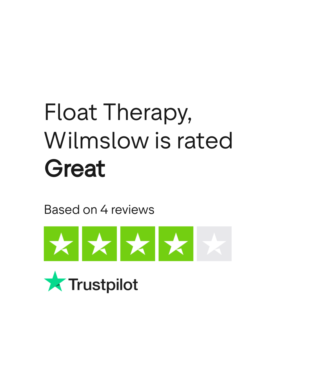 Float Therapy, Wilmslow Reviews | Read Customer Service Reviews of float-therapy.co.uk