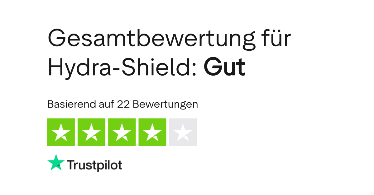 Bewertungen zu Hydra-Shield | Lesen Sie Kundenbewertungen zu hydra ...