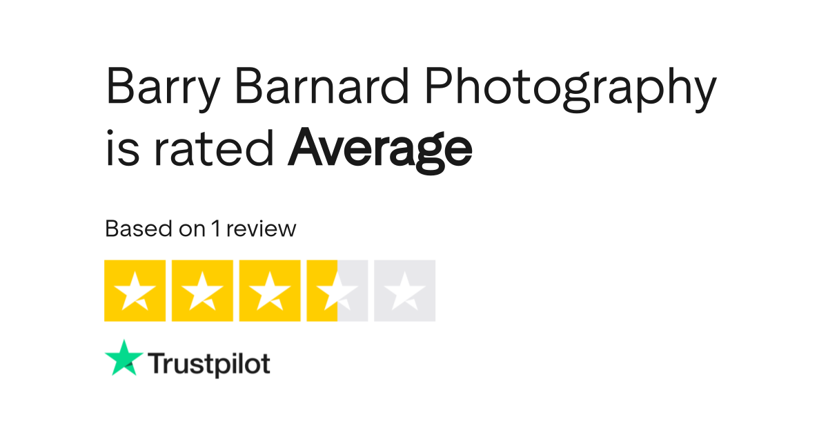 Barry Barnard Photography Reviews | Read Customer Service Reviews of ...