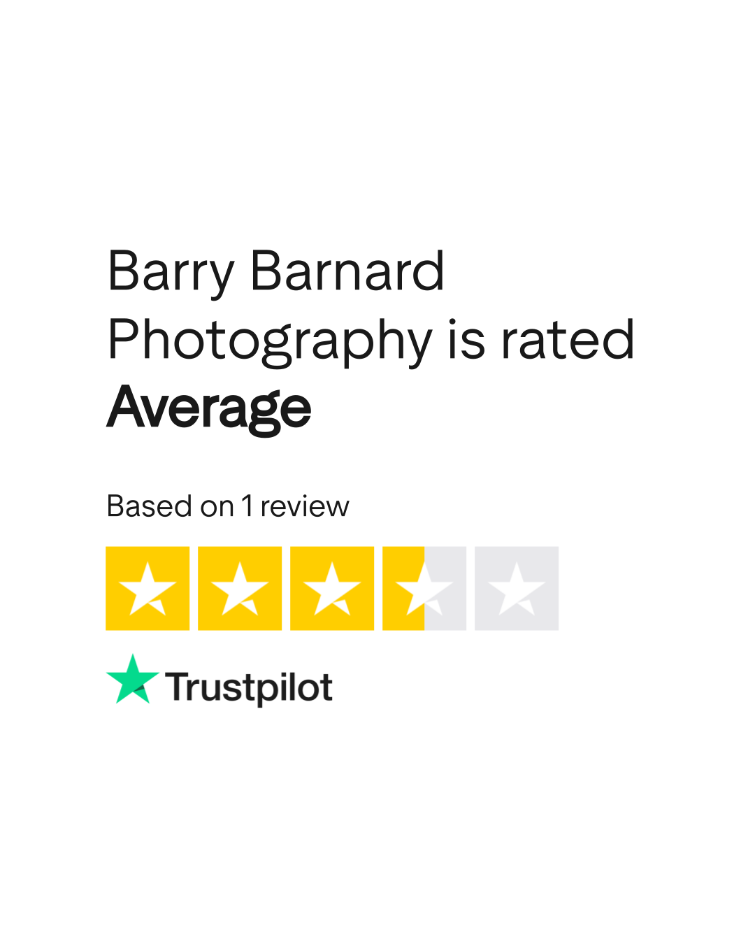 Barry Barnard Photography Reviews | Read Customer Service Reviews of ...