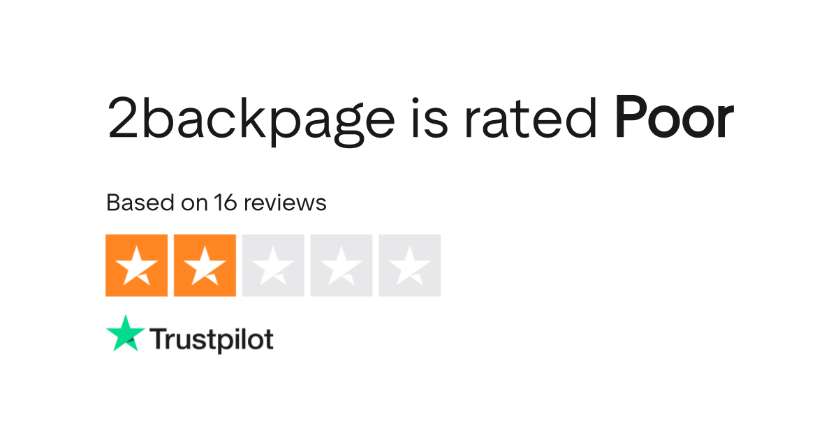 2backpage Reviews | Read Customer Service Reviews of 2backpage.com