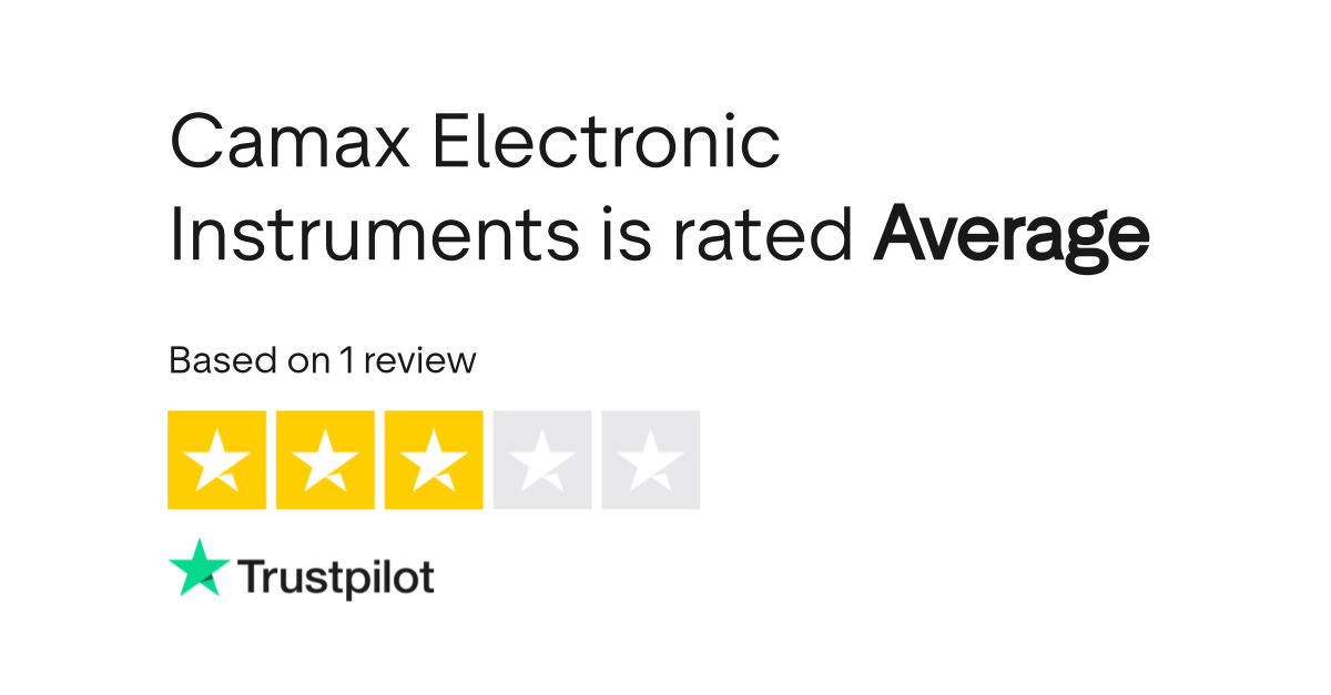 Camax Electronic Instruments Reviews | Read Customer Service Reviews of ...