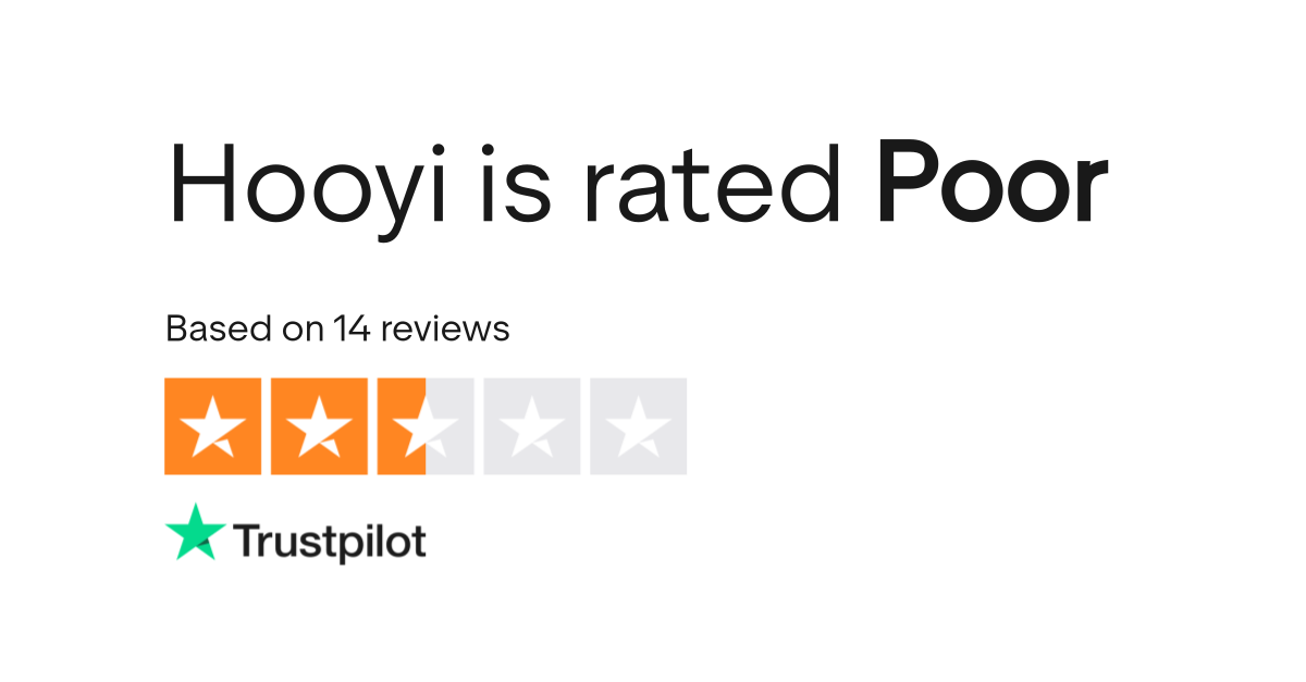 Hooyi Reviews | Read Customer Service Reviews of hooyi.com