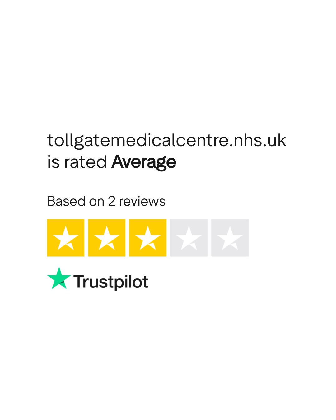 tollgatemedicalcentre.nhs.uk Reviews | Read Customer Service Reviews of ...