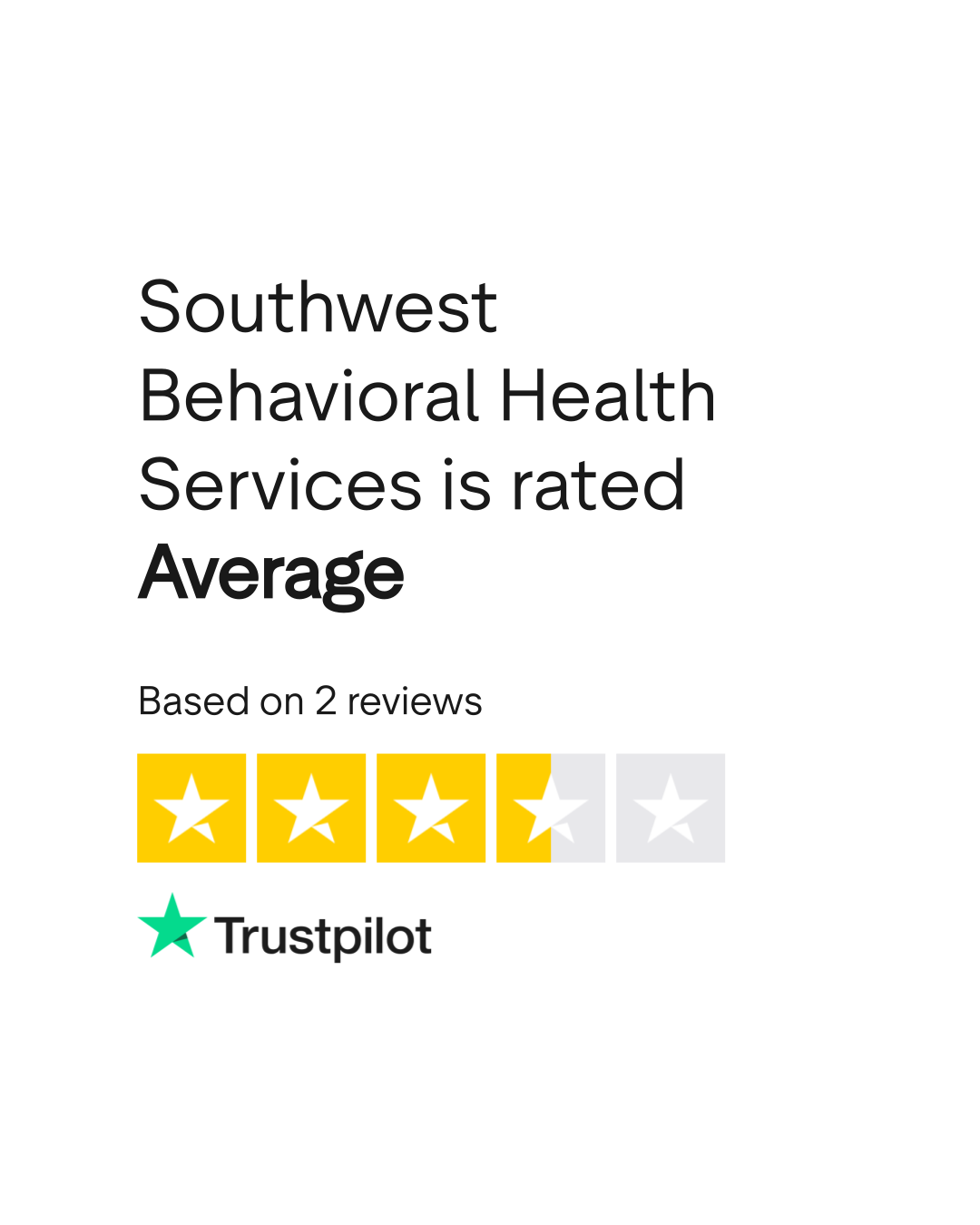 Southwest Behavioral Health Services Reviews | Read Customer Service ...