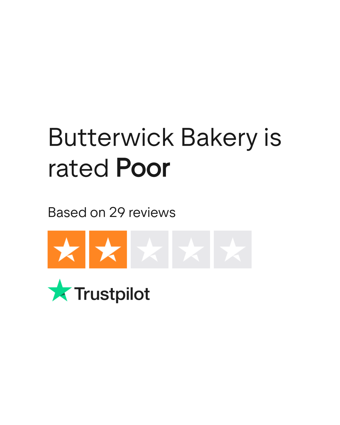 Butterwick Bakery Reviews | Read Customer Service Reviews of ...