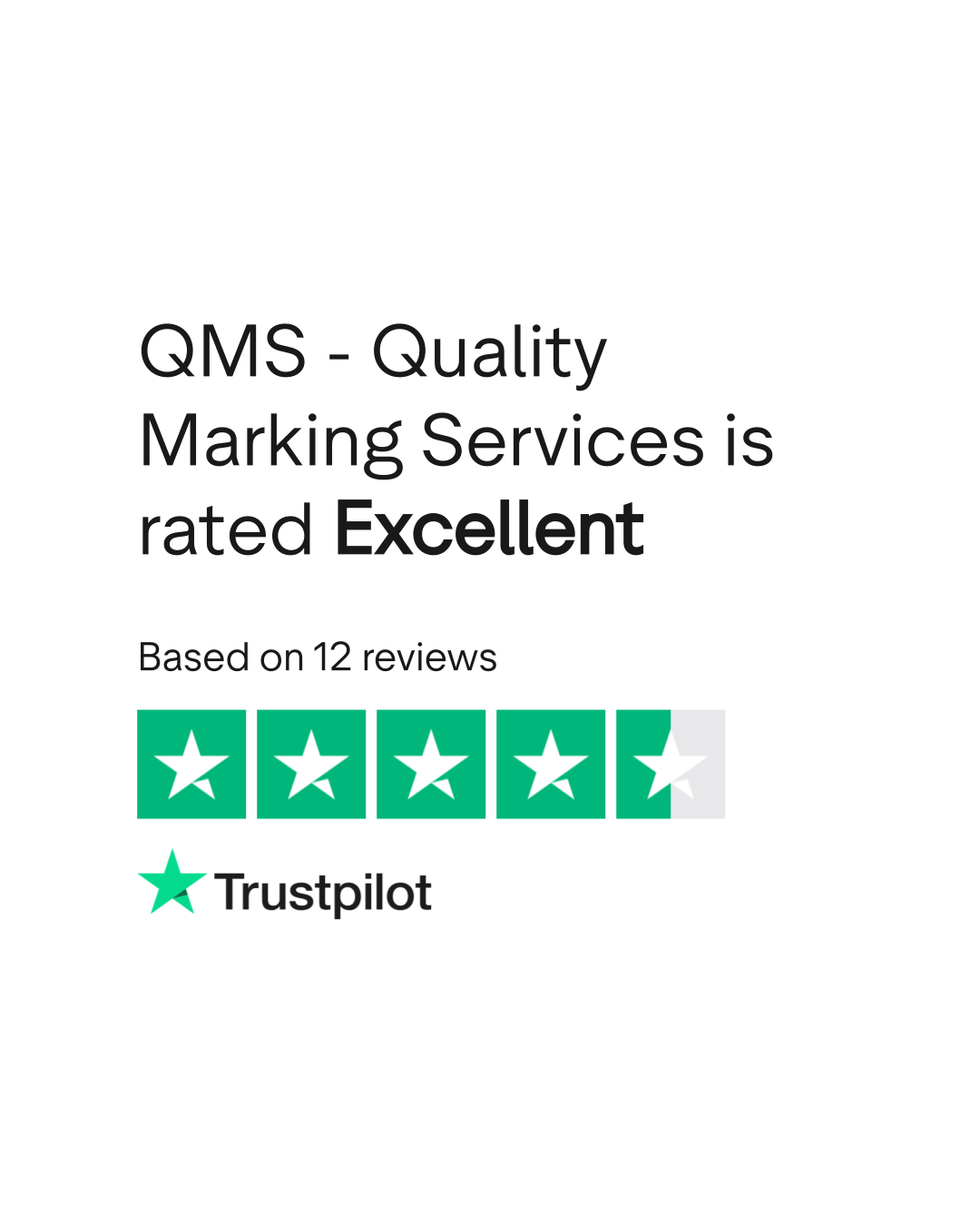 QMS - Quality Marking Services Reviews | Read Customer Service Reviews ...