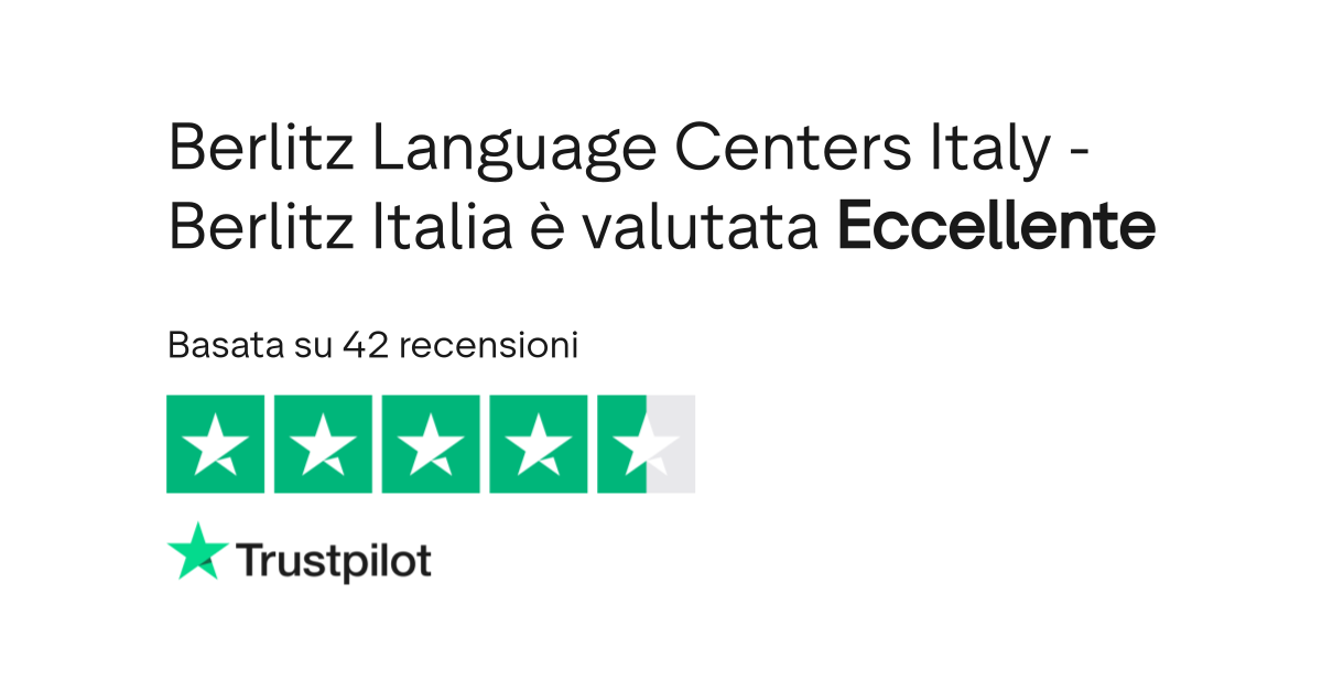 Berlitz Language Centers Italy | Leggi le recensioni dei servizi di berlitz.com/it-it