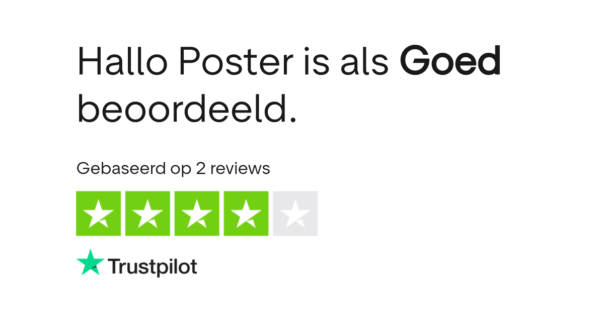Hallo Poster reviews | Bekijk consumentenreviews over halloposter.nl