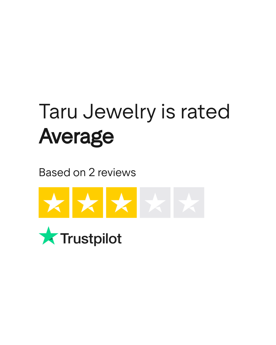 Taru Jewelry Reviews | Read Customer Service Reviews of tarujewelry.com