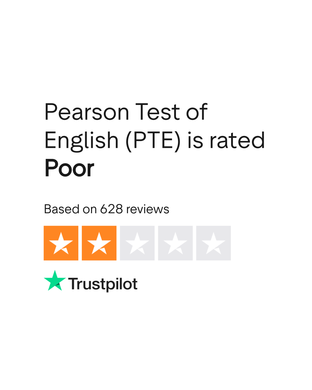 Pearson Test of English (PTE) Reviews | Read Customer Service Reviews ...