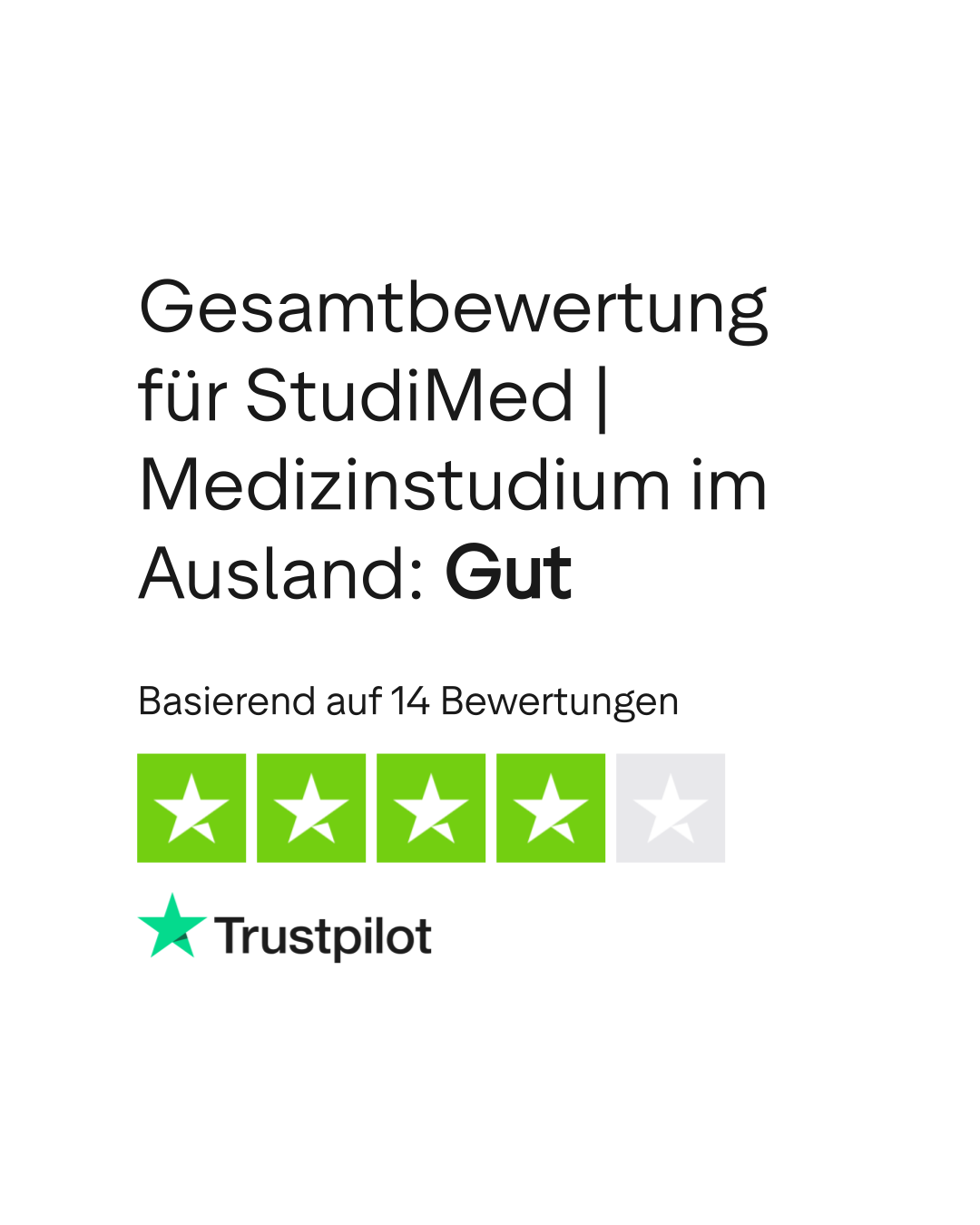 Bewertungen zu StudiMed | Medizinstudium im Ausland | Lesen Sie Kundenbewertungen zu studimed.de