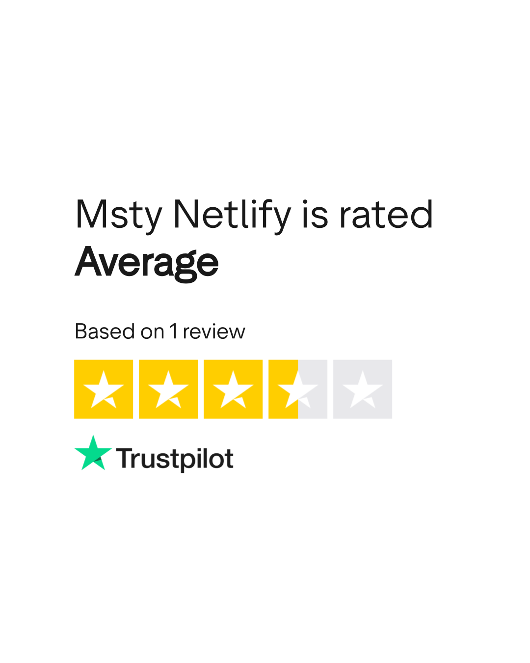 Msty Netlify Reviews | Read Customer Service Reviews of msty.netlify.app