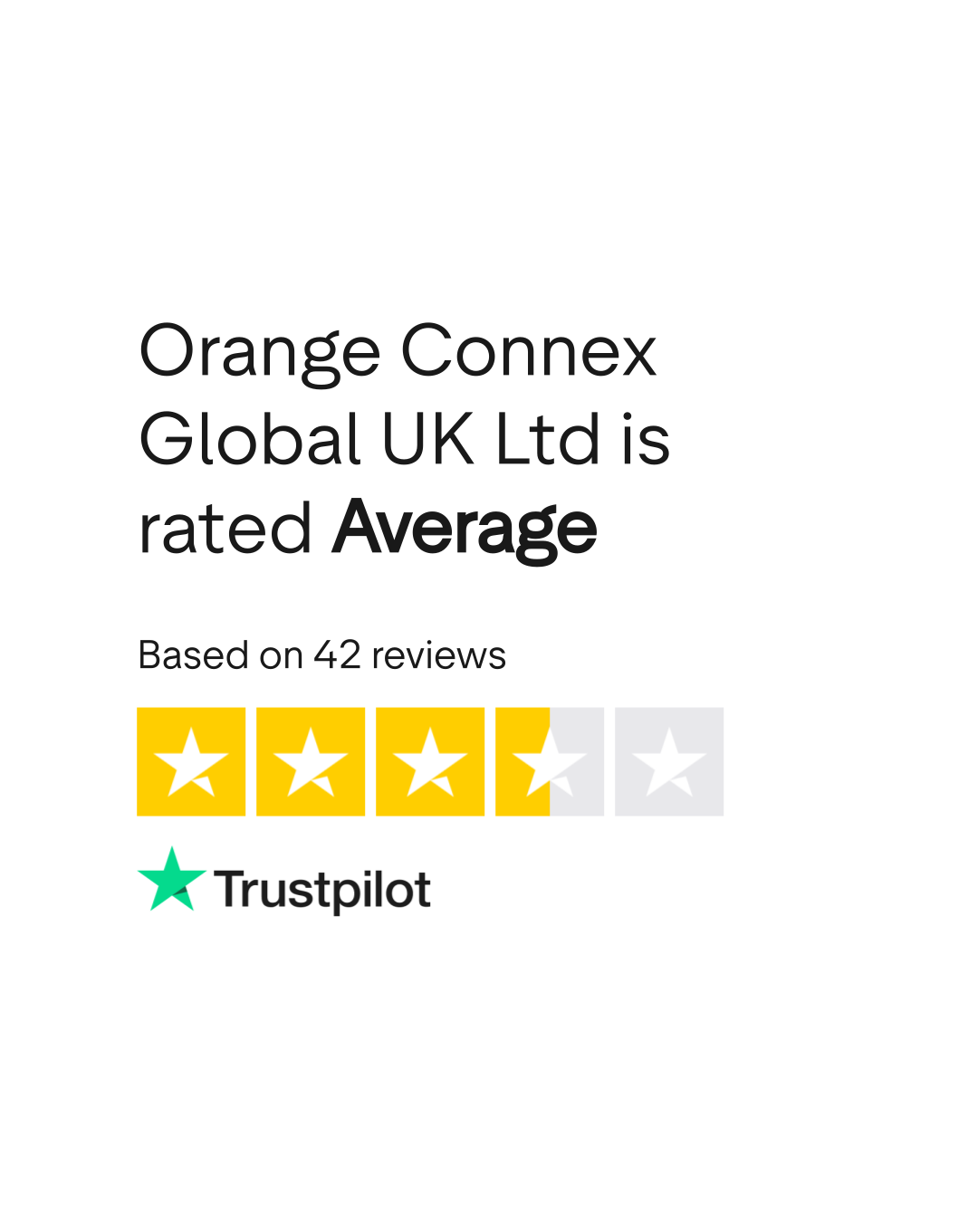 Orange Connex Global UK Ltd Reviews | Read Customer Service Reviews of ...