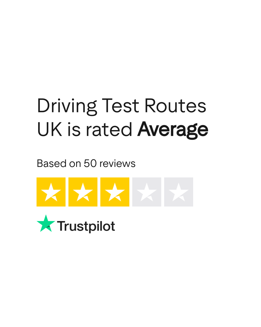Driving Test Routes UK Reviews | Read Customer Service Reviews of ...