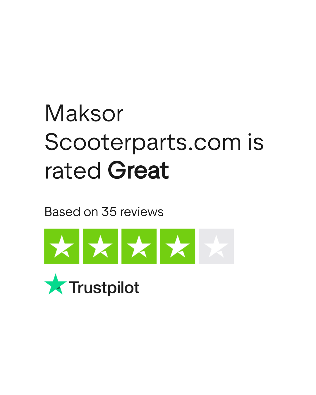 Maksor Scooterparts.com Reviews | Read Customer Service Reviews of ...