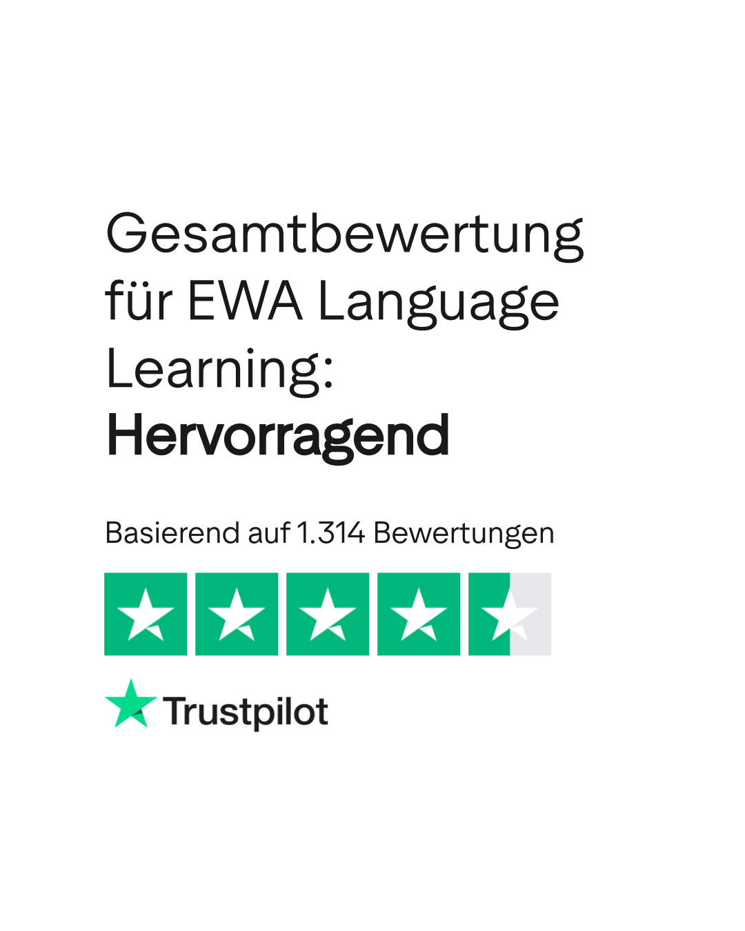 Bewertungen zu EWA Language Learning | Lesen Sie Kundenbewertungen zu appewa.com