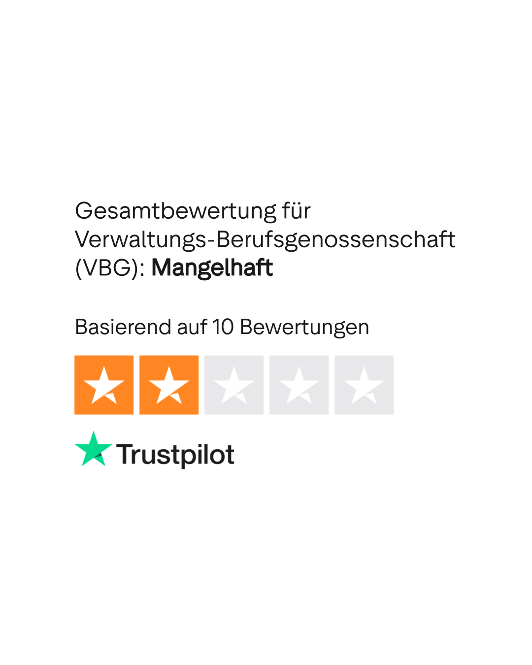 Bewertungen zu Verwaltungs-Berufsgenossenschaft (VBG) | Lesen Sie ...