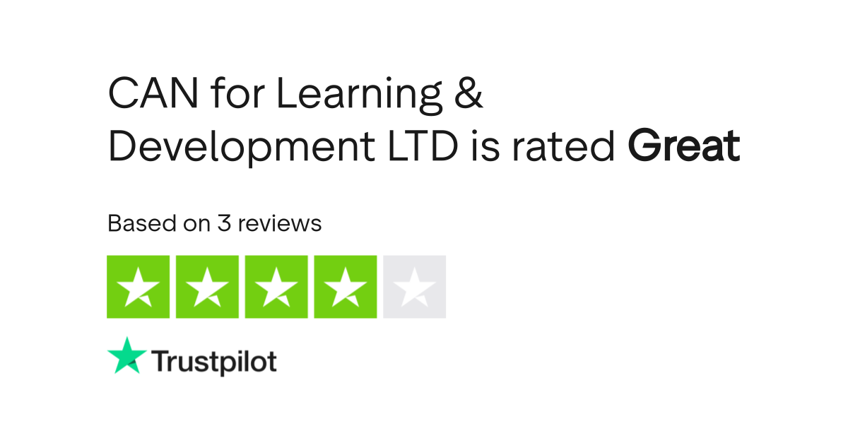 CAN for Learning & Development LTD Reviews | Read Customer Service Reviews of canukltd.uk