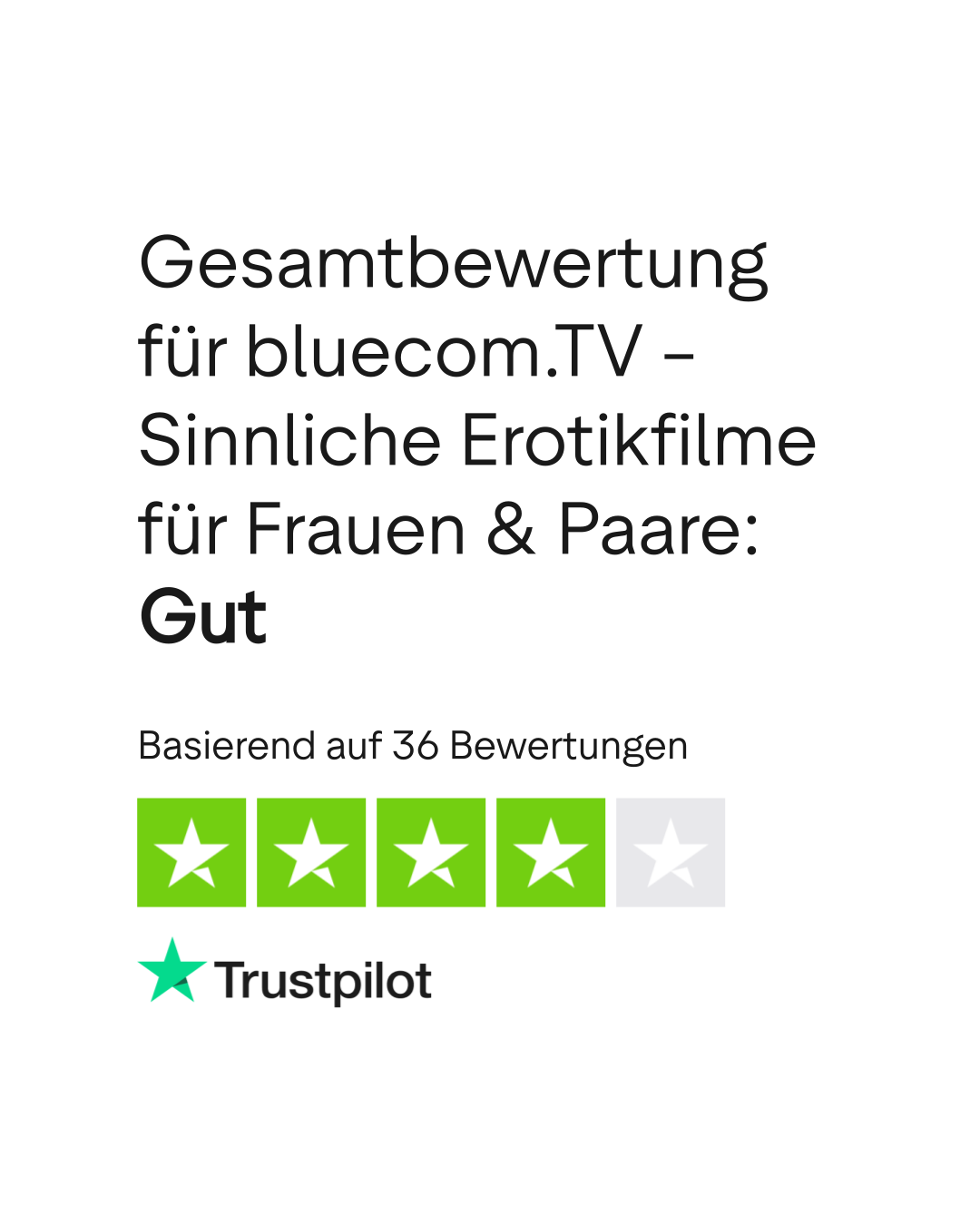 Bewertungen zu bluecom.TV – Sinnliche Erotikfilme für Frauen & Paare | Lesen Sie ...