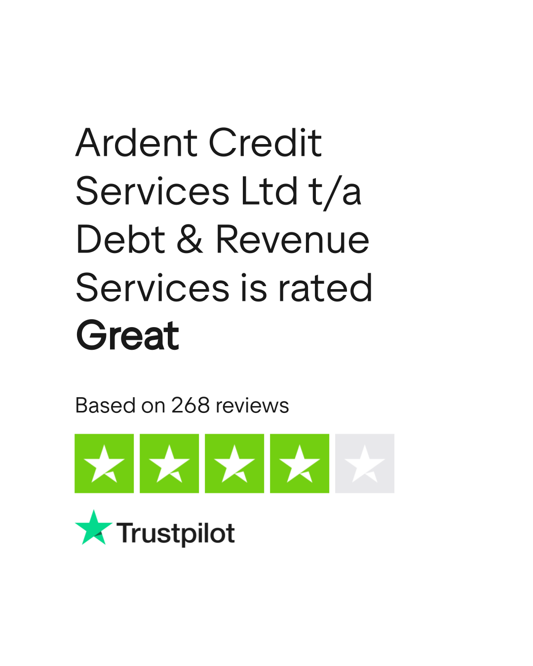 Ardent Credit Services Ltd t/a Debt & Revenue Services Reviews | Read ...