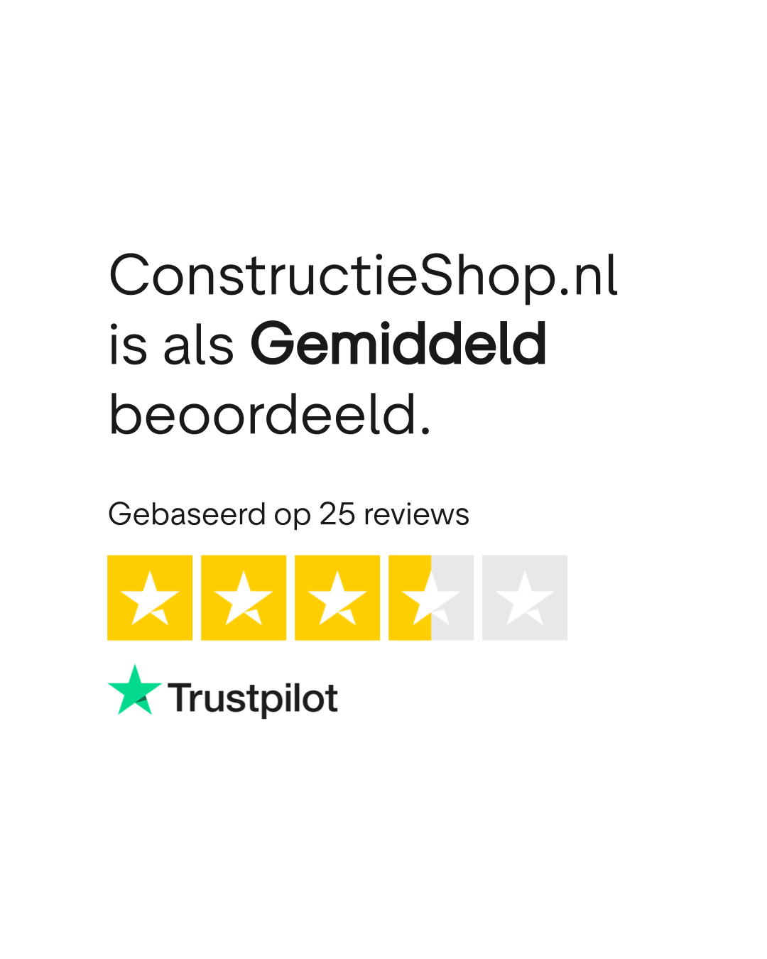 ConstructieShop.nl reviews | Bekijk consumentenreviews over constructieshop.nl