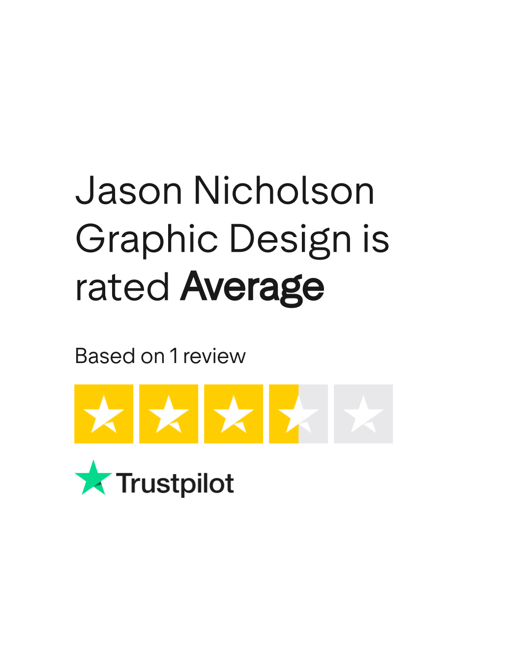 Jason Nicholson Graphic Design Reviews | Read Customer Service Reviews ...