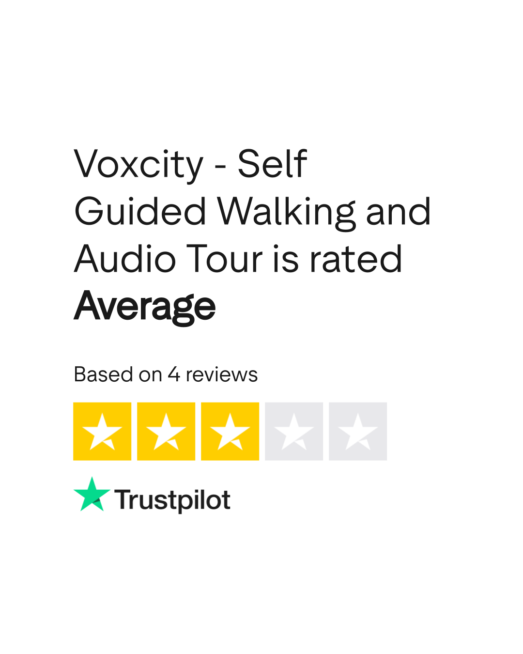 Voxcity - Self Guided Walking and Audio Tour Reviews | Read Customer Service Reviews of voxcity.com