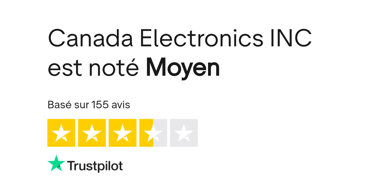 Avis de Canada Electronics INC | Lisez les avis marchands de canada ...