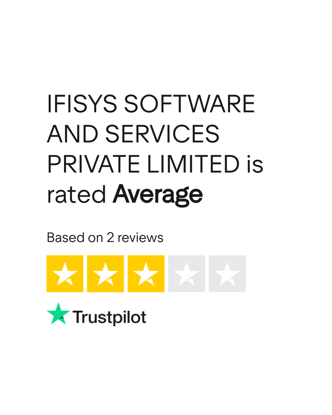 IFISYS SOFTWARE AND SERVICES PRIVATE LIMITED Reviews | Read Customer ...