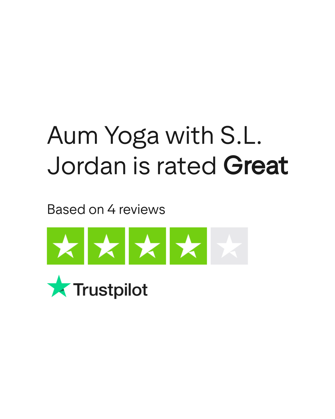 Aum Yoga with S.L. Jordan Reviews | Read Customer Service Reviews of ...