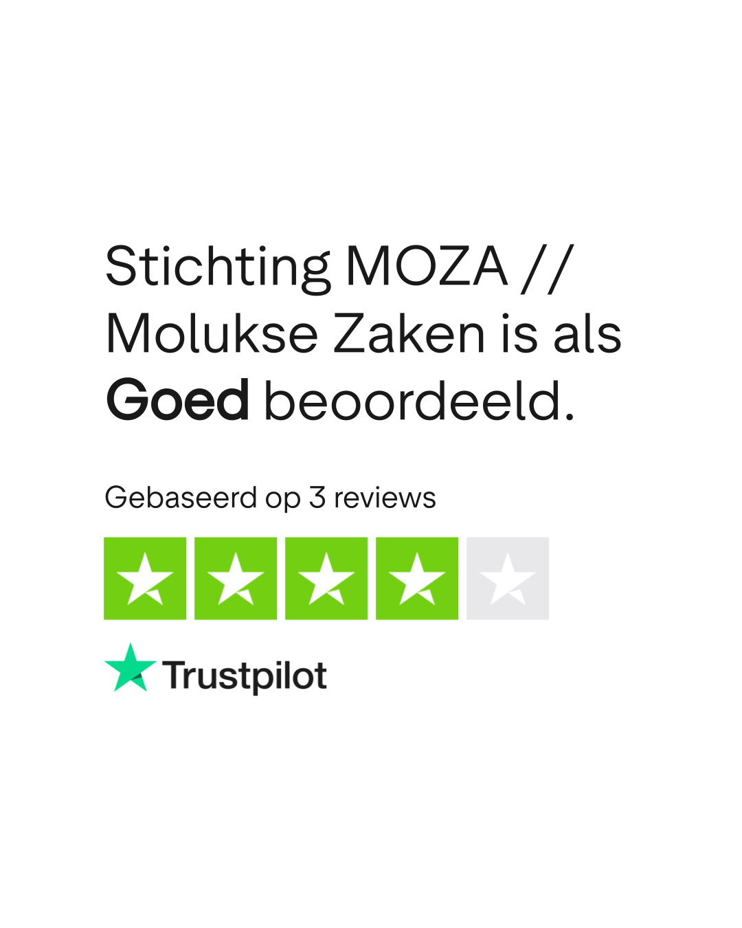 Stichting MOZA // Molukse Zaken reviews | Bekijk consumentenreviews over www.moza.nu
