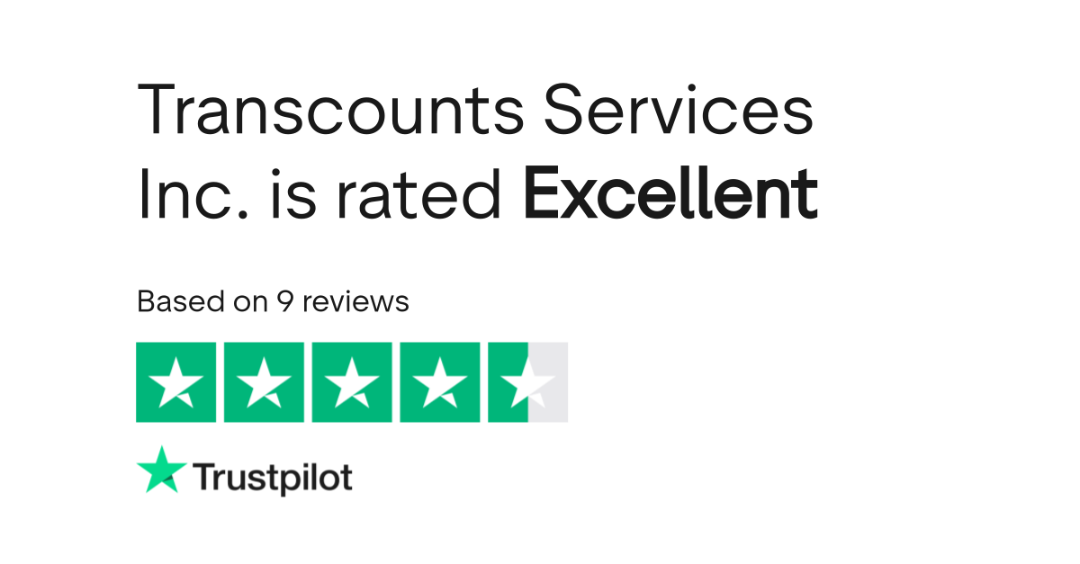 Transcounts Services Inc. Reviews | Read Customer Service Reviews of transcounts.com