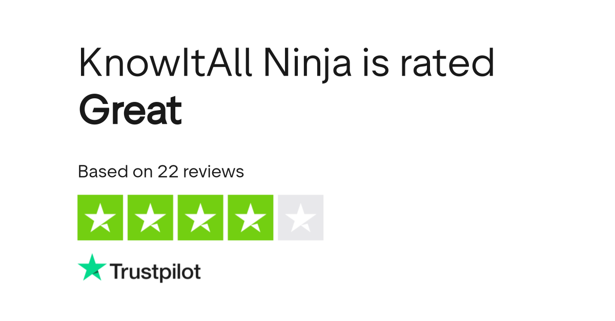 KnowItAll Ninja Reviews | Read Customer Service Reviews of ...