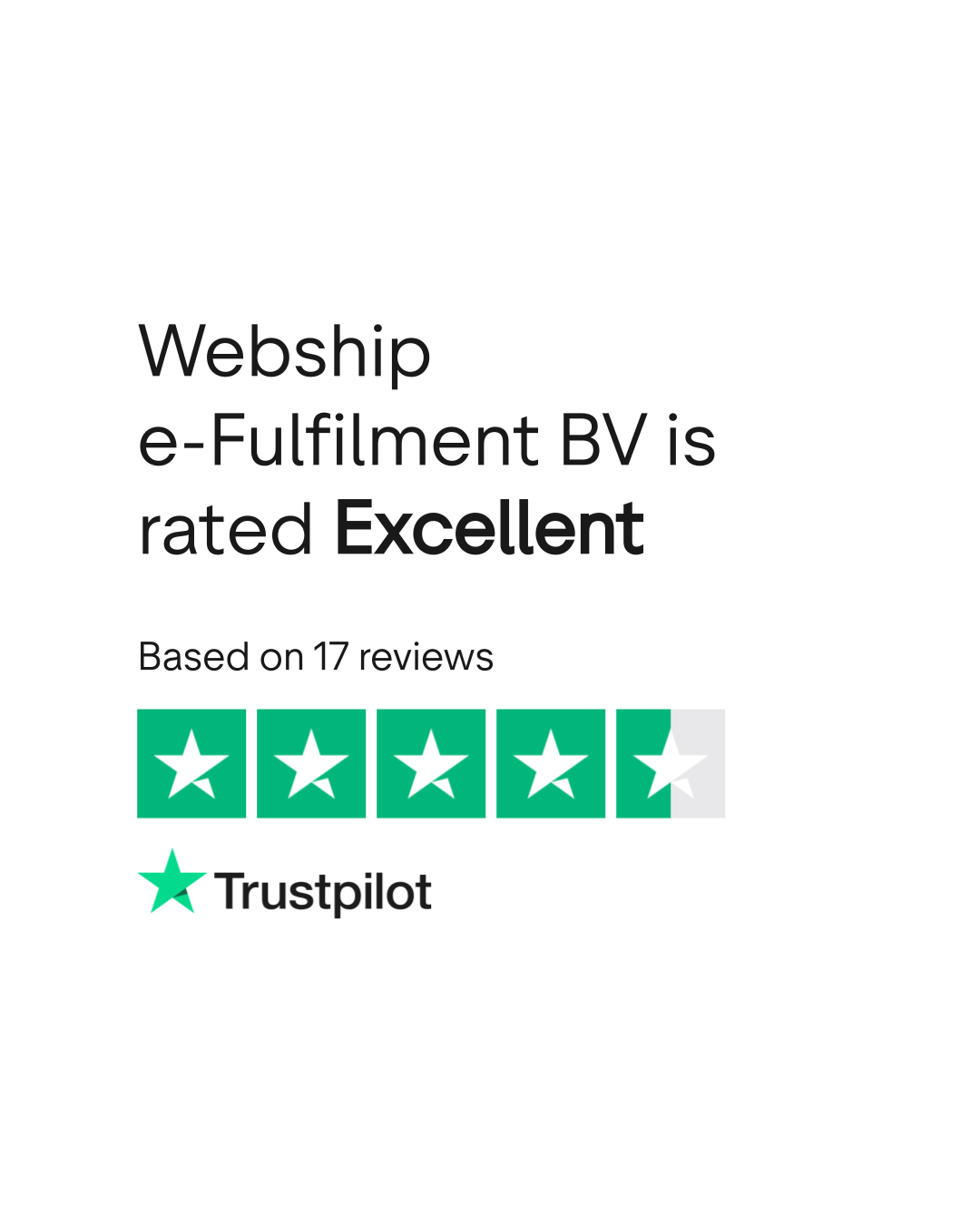 Webship e-Fulfilment BV Reviews | Read Customer Service Reviews of ...