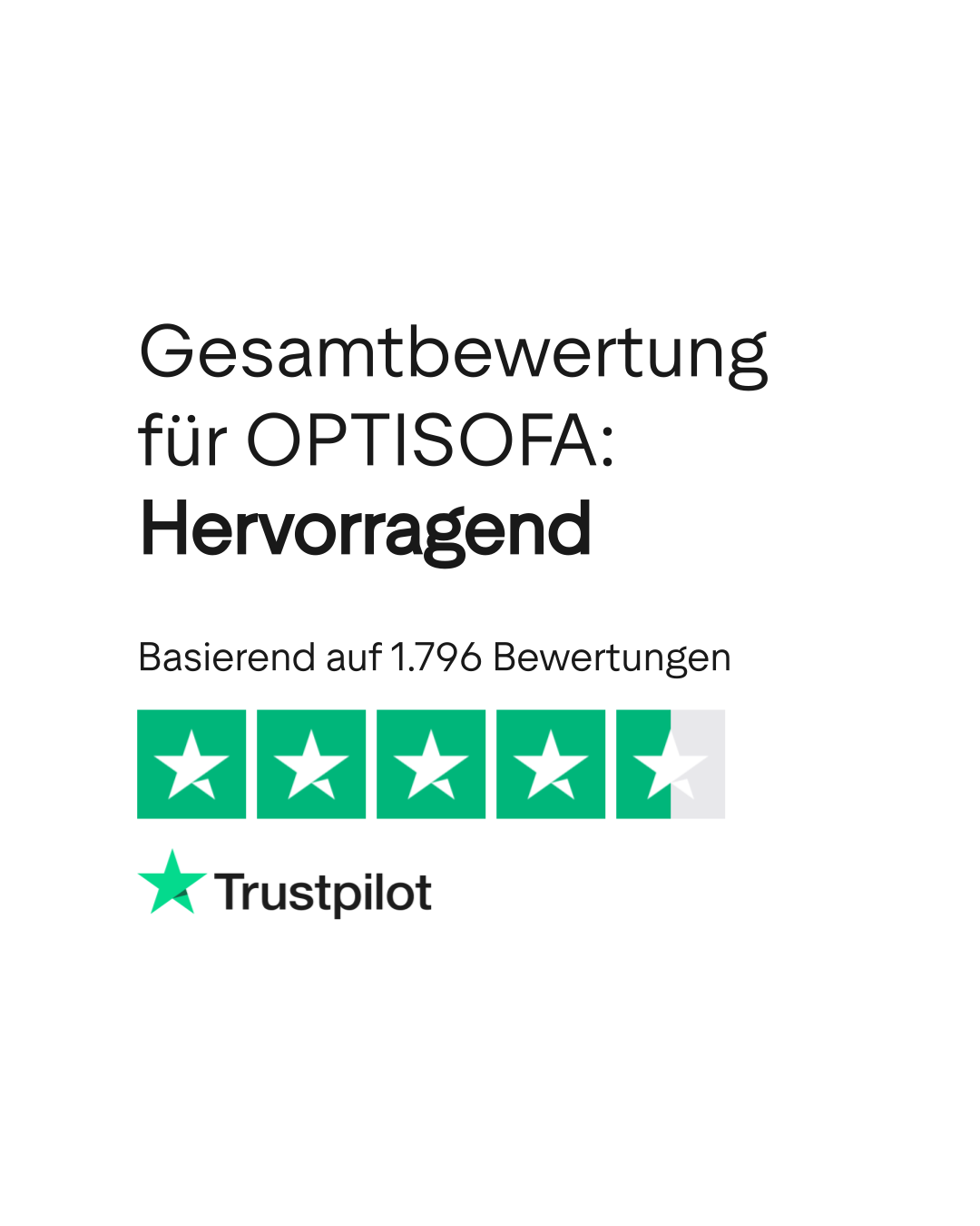 Bewertungen zu OPTISOFA | Lesen Sie Kundenbewertungen zu optisofa.com