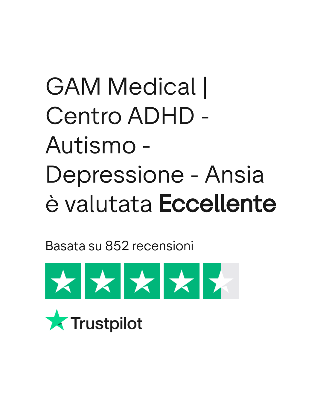 GAM Medical | Centro ADHD - Autismo - Depressione - Ansia | Leggi le ...