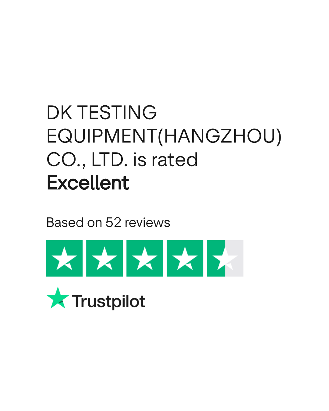 DK TESTING EQUIPMENT(HANGZHOU) CO., LTD. Reviews | Read Customer ...