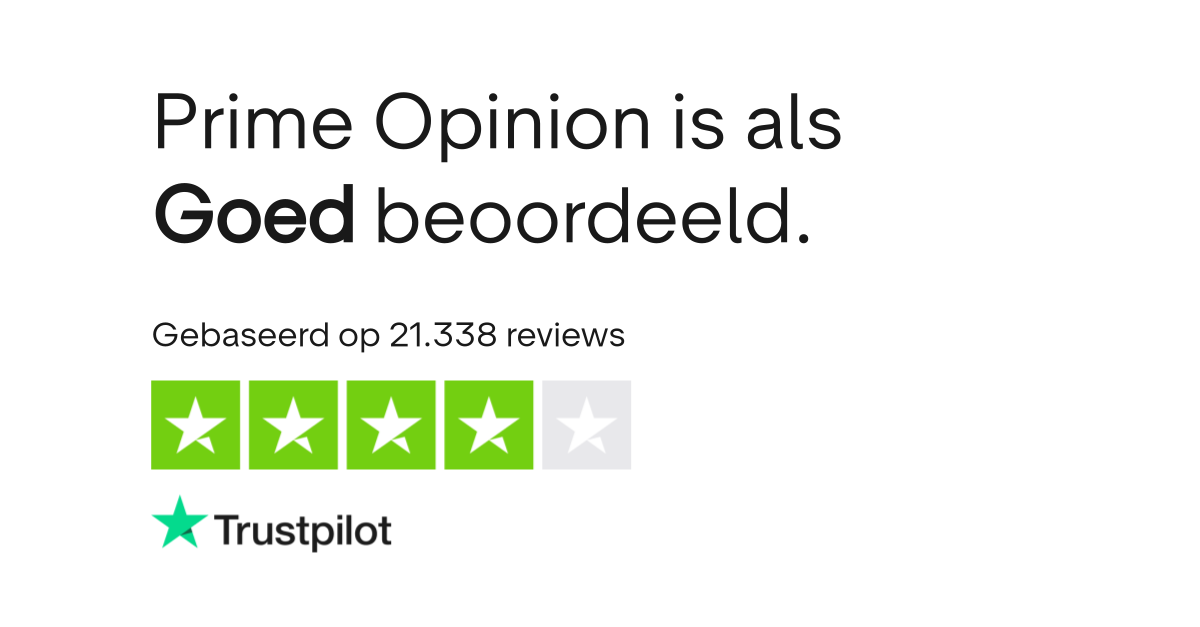 Prime Opinion reviews | Bekijk consumentenreviews over primeopinion.com
