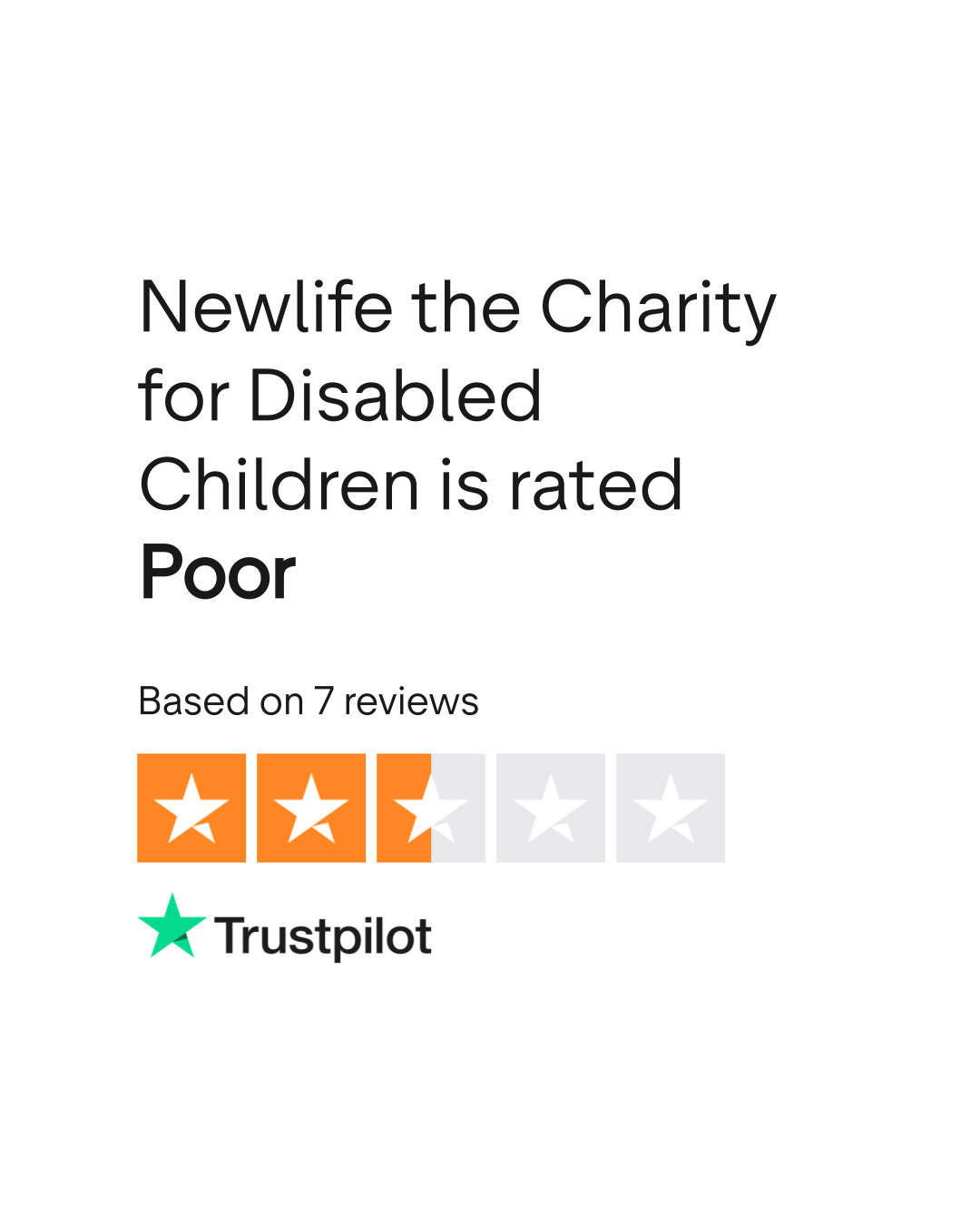 Newlife the Charity for Disabled Children Reviews | Read Customer ...