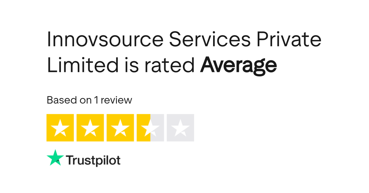 Innovsource Services Private Limited Reviews | Read Customer Service ...