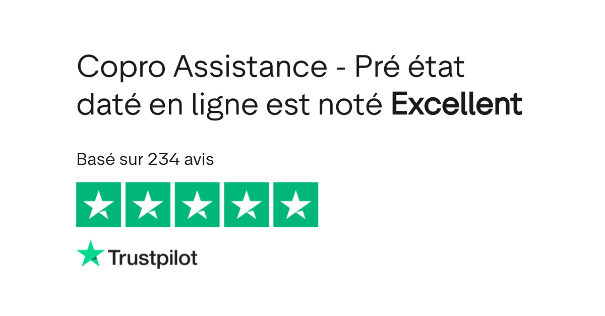 Avis de Copro Assistance - Pré état daté en ligne | Lisez les avis ...