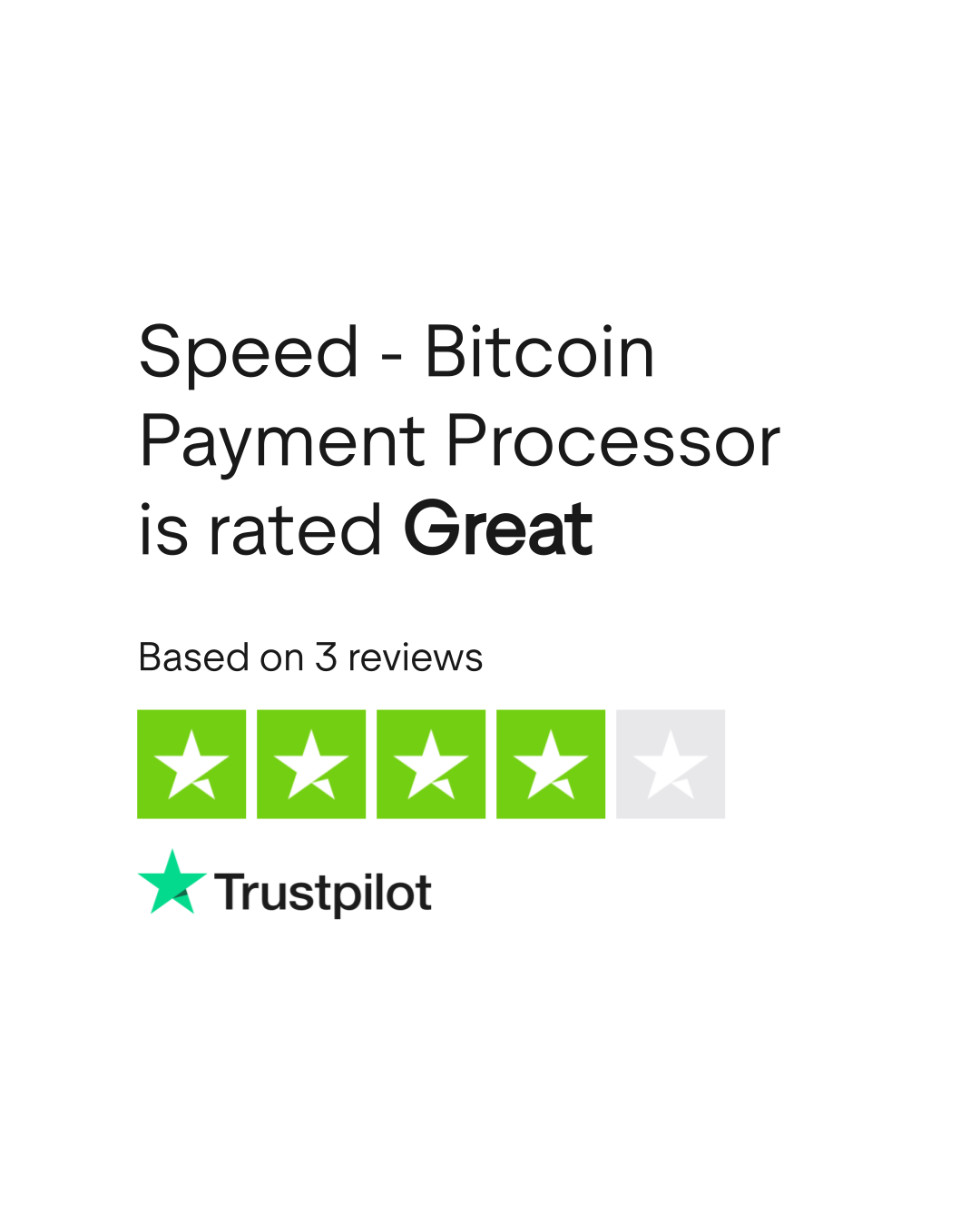 Speed - Bitcoin Payment Processor Reviews | Read Customer Service Reviews of tryspeed.com