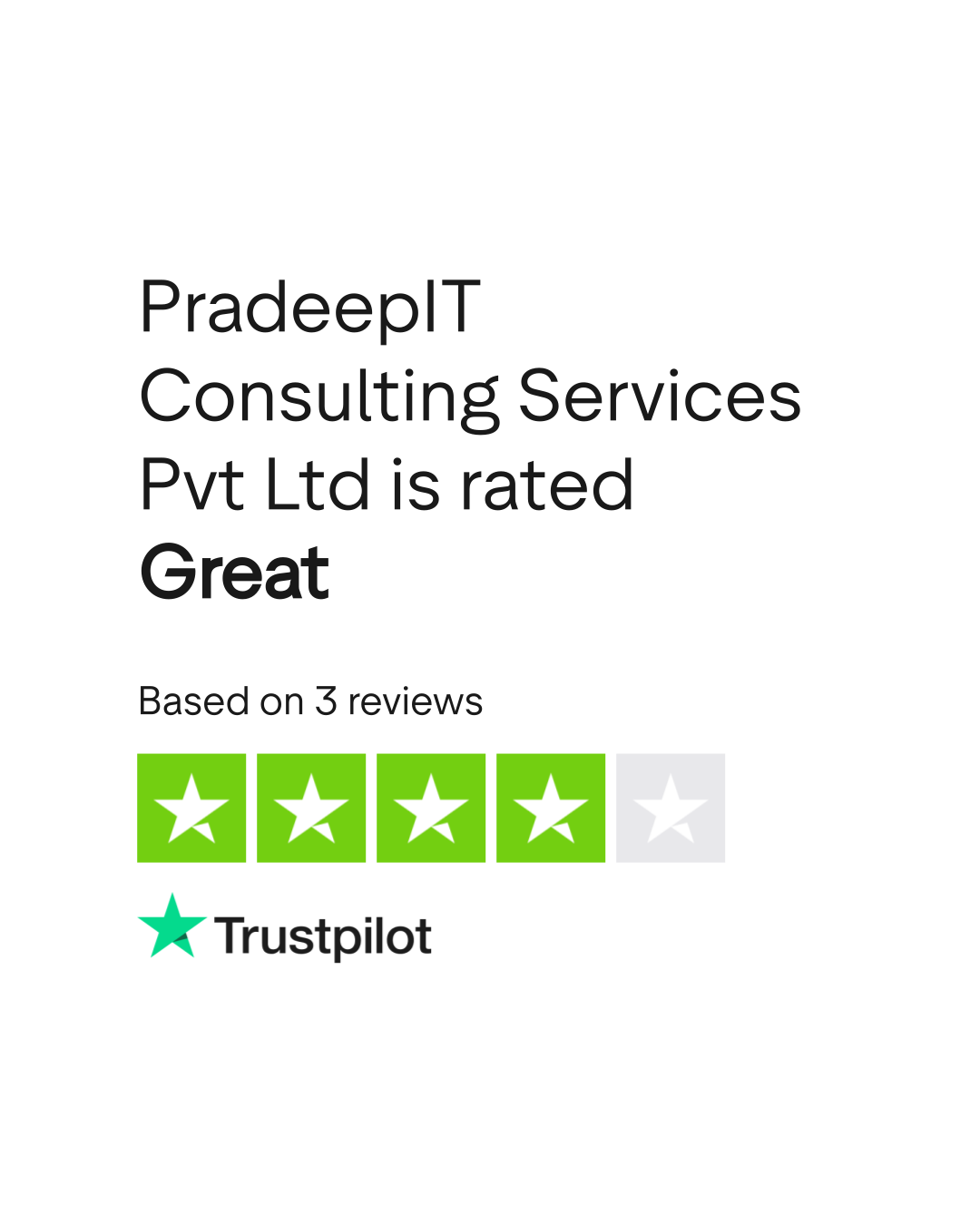PradeepIT Consulting Services Pvt Ltd Reviews | Read Customer Service ...