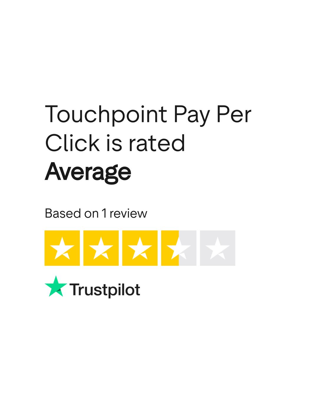 Touchpoint Pay Per Click Reviews | Read Customer Service Reviews of dalbymedia.co.uk