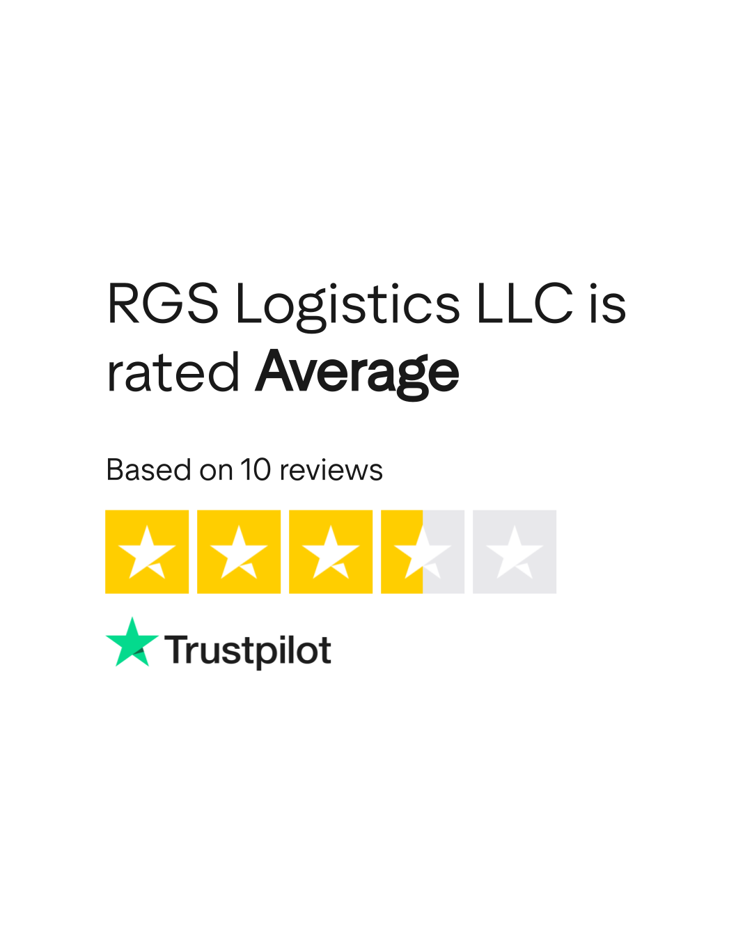 RGS Logistics LLC Reviews | Read Customer Service Reviews of ...