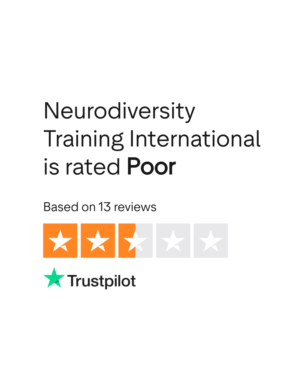 Neurodiversity Training International Reviews | Read Customer Service ...