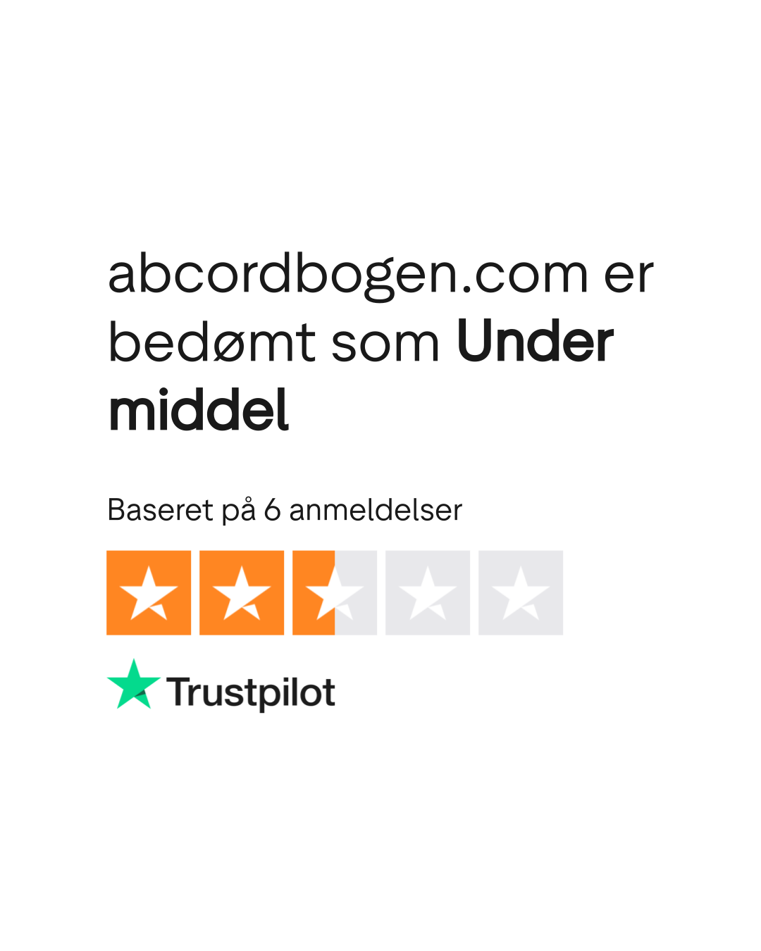 Anmeldelser af abcordbogen.com | Læs kundernes anmeldelser af ...