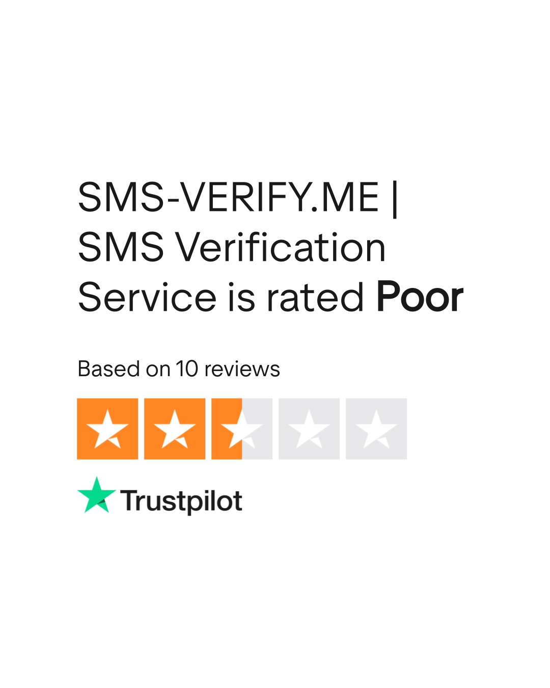 SMS-VERIFY.ME | SMS Verification Service Reviews | Read Customer ...