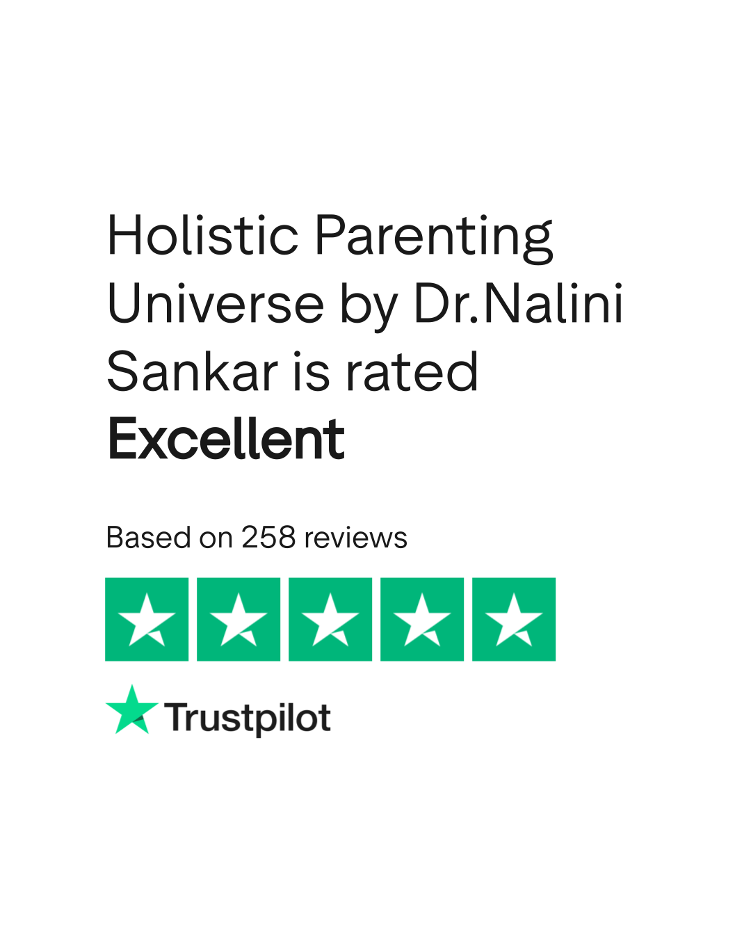Holistic Parenting Universe by Dr.Nalini Sankar Reviews | Read Customer ...